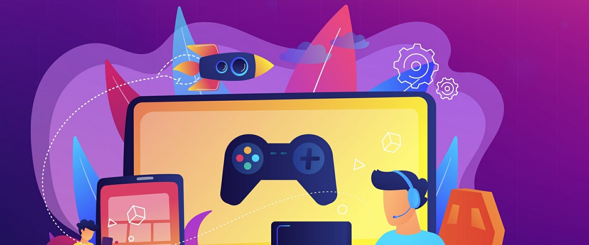 Why do people play online games?